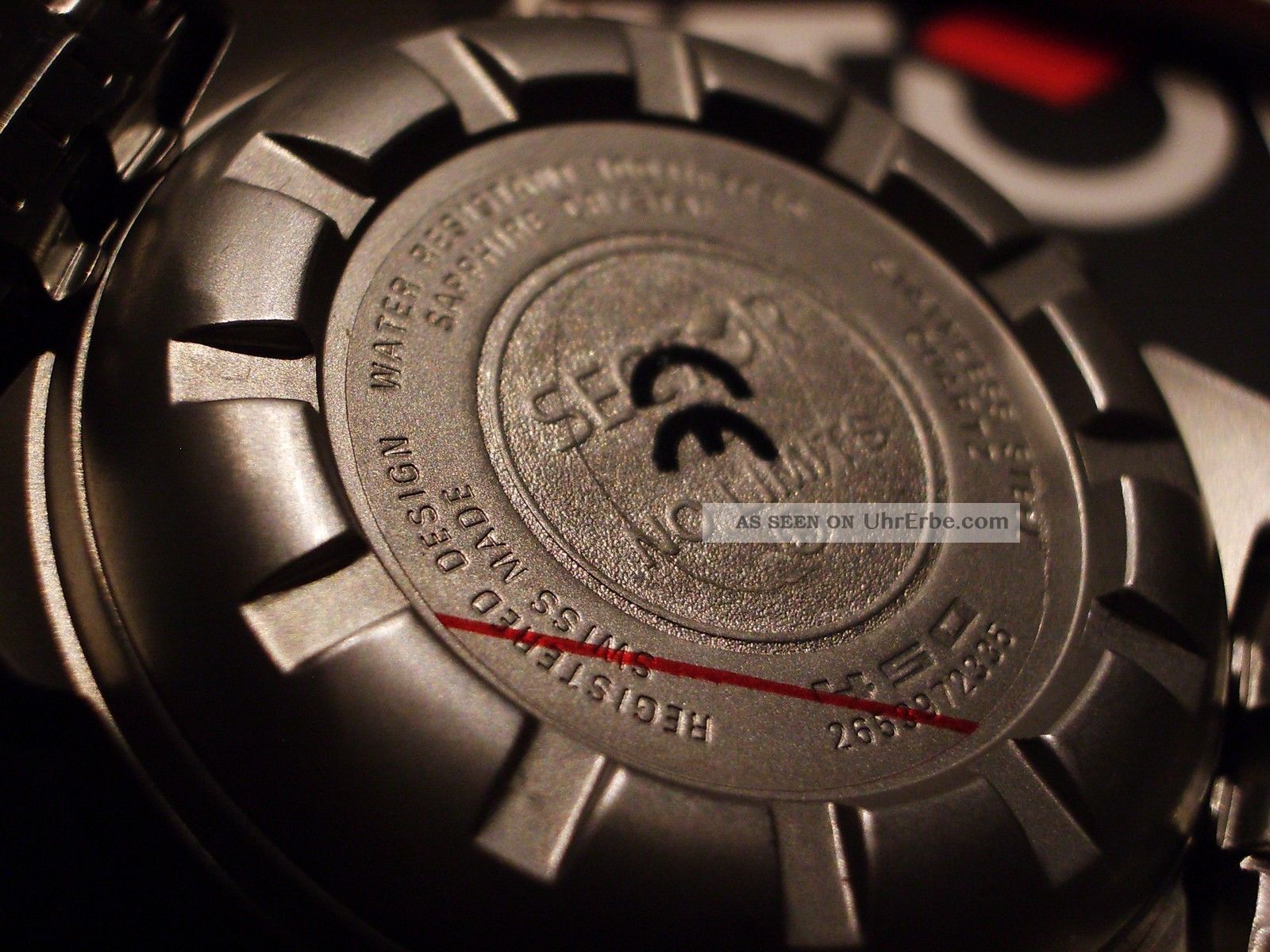 Sector 450 Swiss Made Alarm Chronograph Saphir Glass Herren Taucheruhr