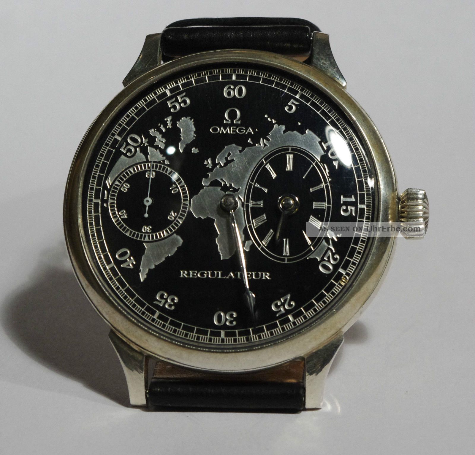 Omega Regulateur Umbau Armbanduhr 49mm Silber - Top