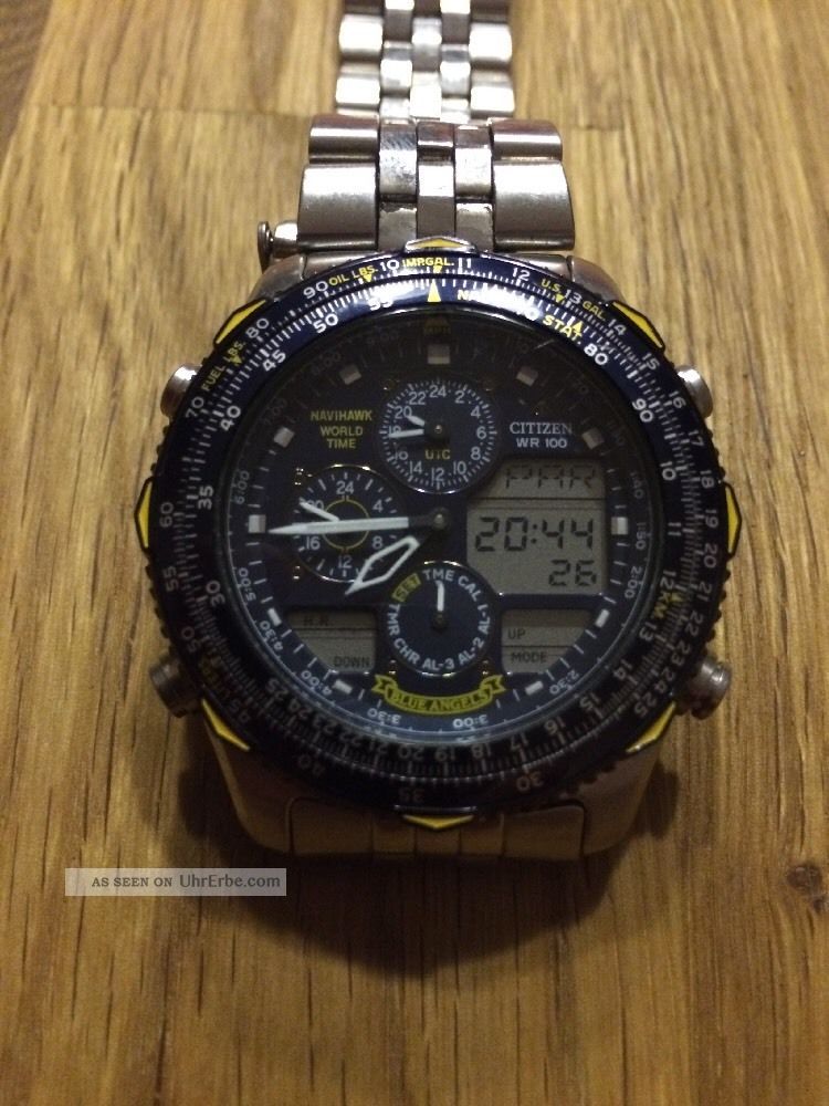 Citizen Navihawk Blue Angels Sammlerstück
