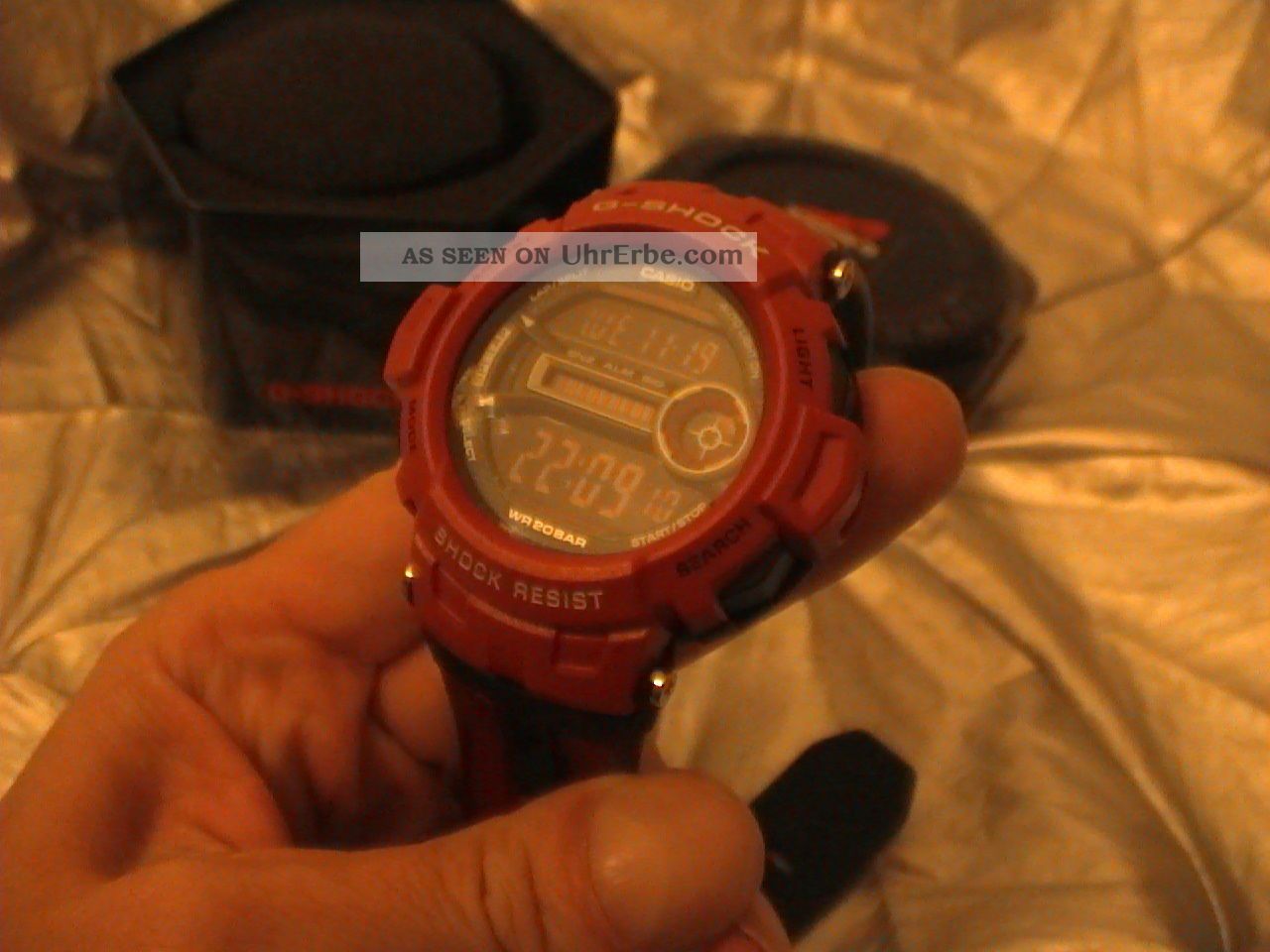 Casio Armbanduhr G - Shock Gd - 200 Rot/ Schwarz Modul 3267