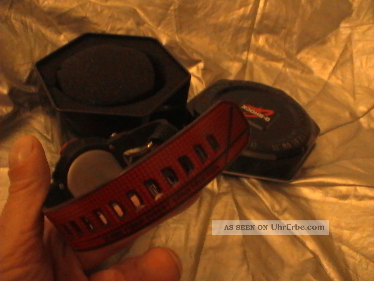 Casio Armbanduhr G - Shock Gd - 200 Rot/ Schwarz Modul 3267