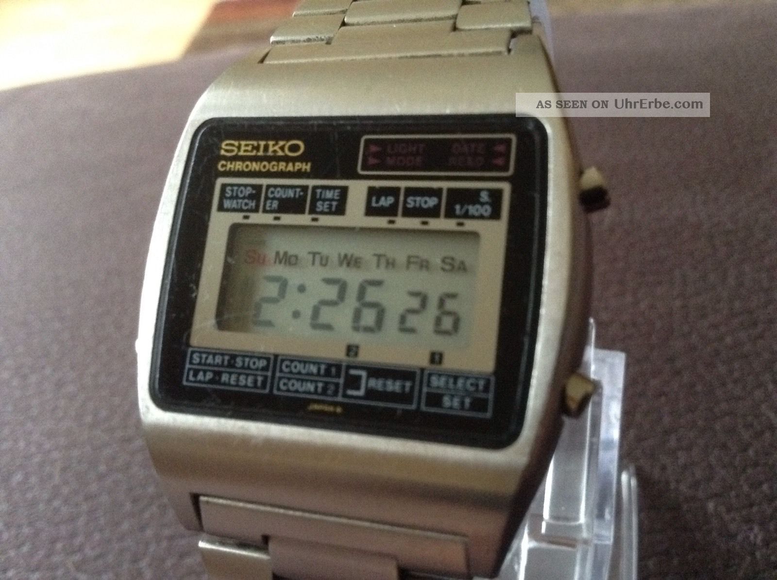 Schöne Seiko M929 4000 Vintage Lcd Watch