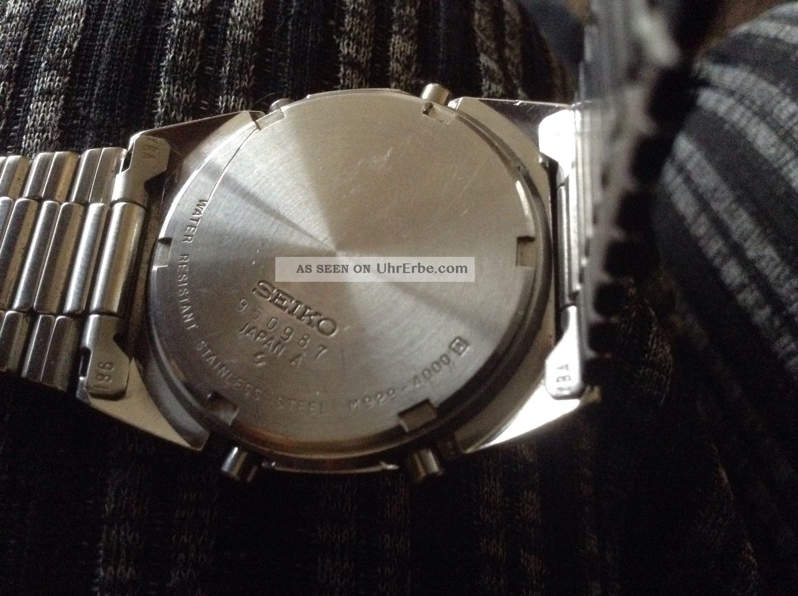 Schöne Seiko M929 4000 Vintage Lcd Watch