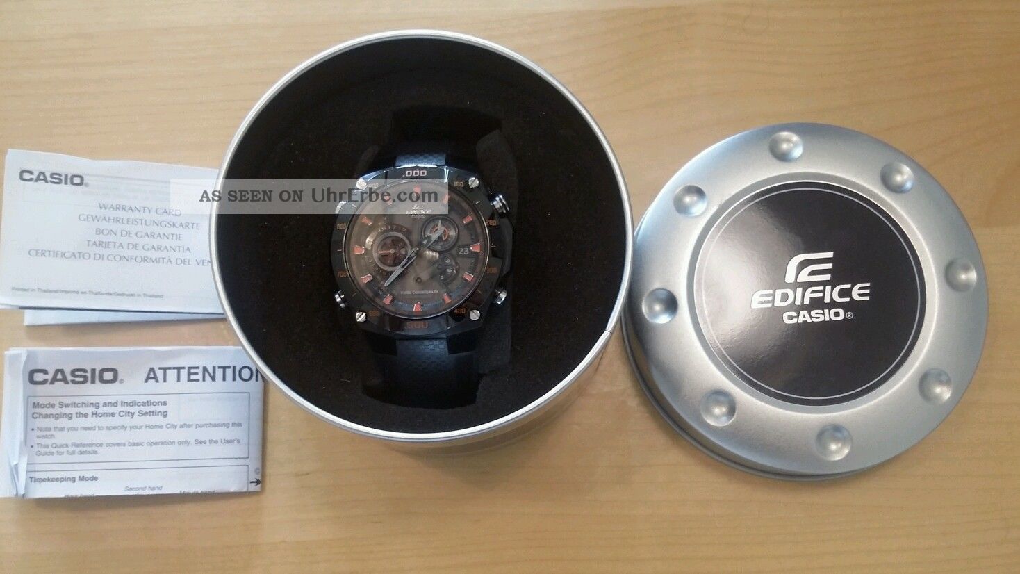 Casio Edifice Wave Ceptor Uhr Eqw - M1100c - 1aer