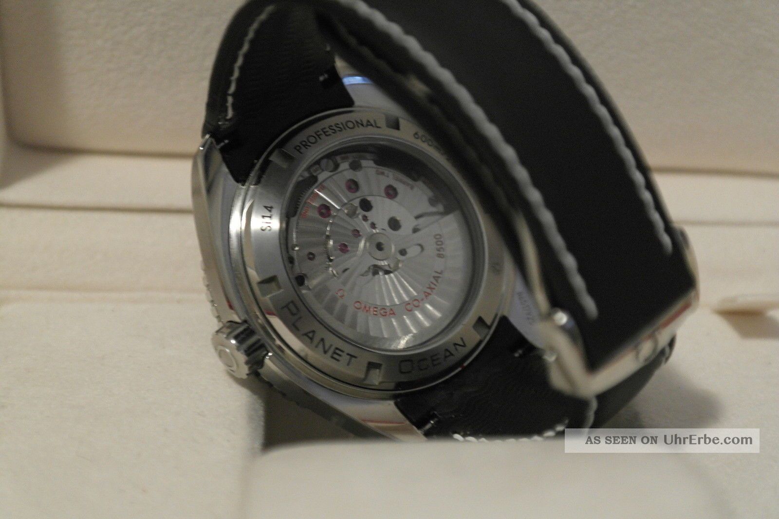 Omega Planet Ocean Caliber 8500 Big Size 45mm. , Sec. Strap - Neuwertig