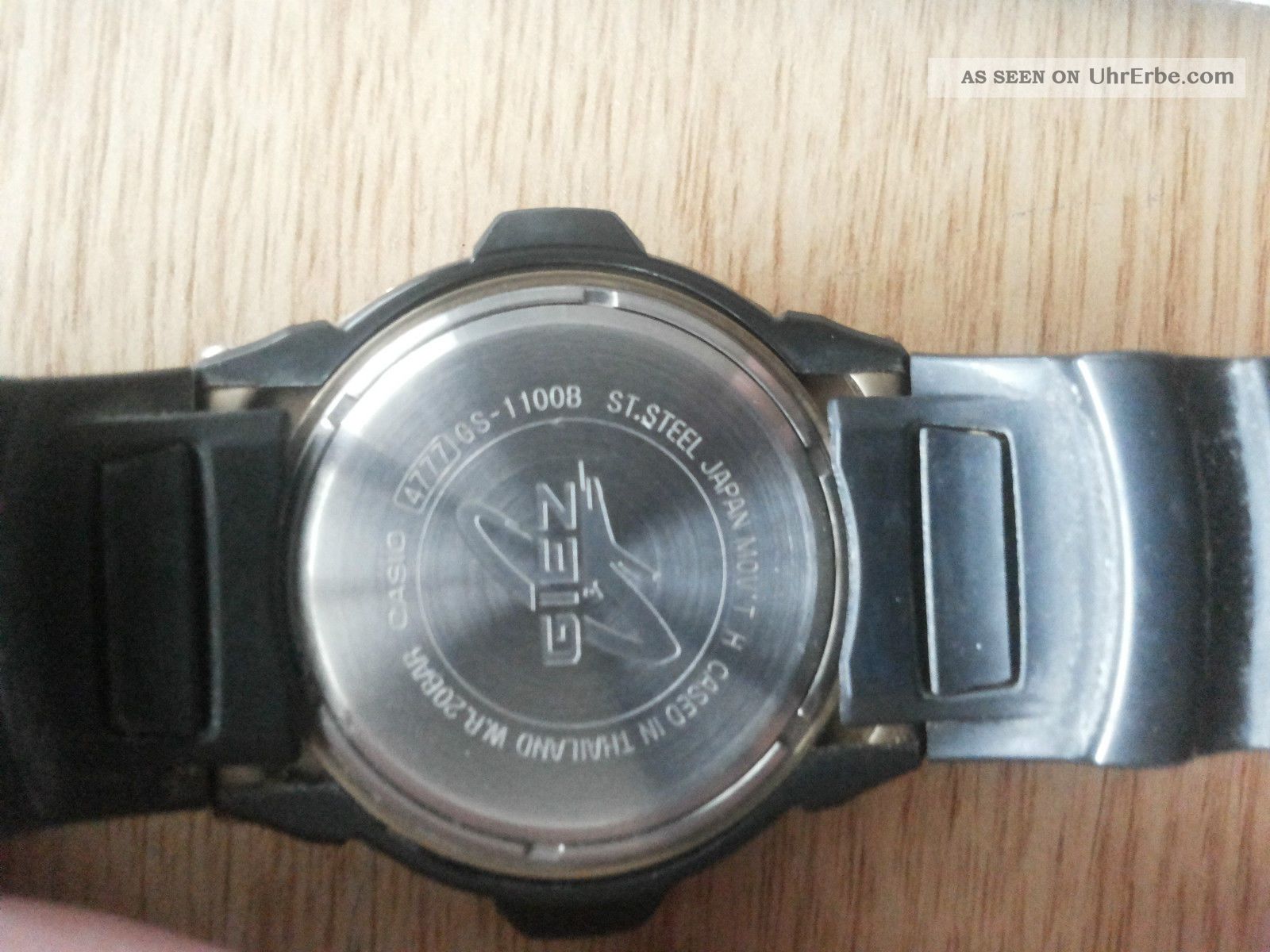 Casio G - Shock Gs - 1100b - 9aer Gold Captor