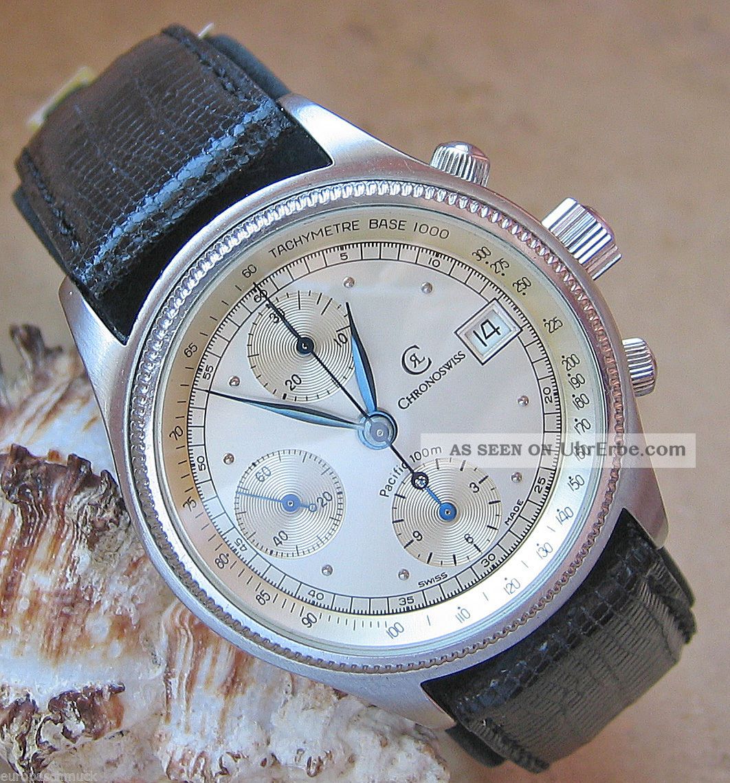 Luxusuhren Chronograph Herren Chrono Chronoswiss Pacific Luxus Uhr ...