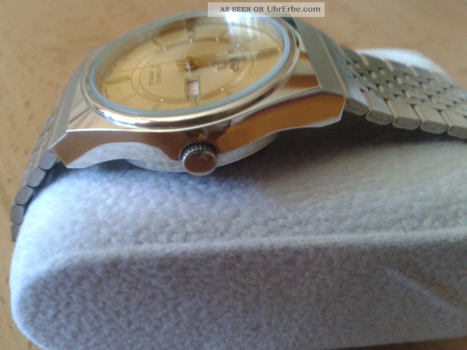 Seiko Automatic Uhr, 17 Jewels, Stainless Steel, Herren & Damen