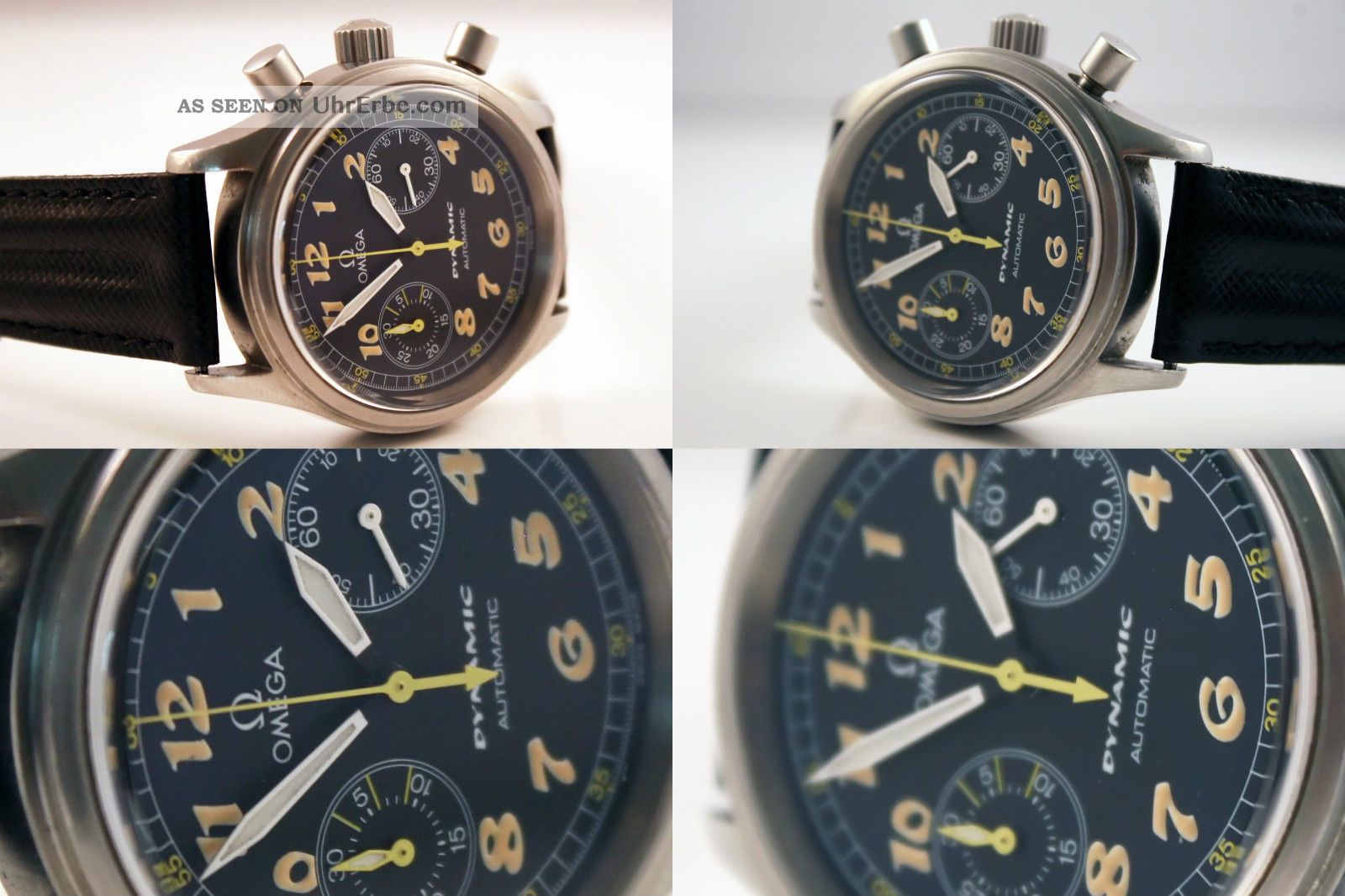 Omega Dynamic Automatic Chronograph Service 2014 Uhr/watch Top/mint