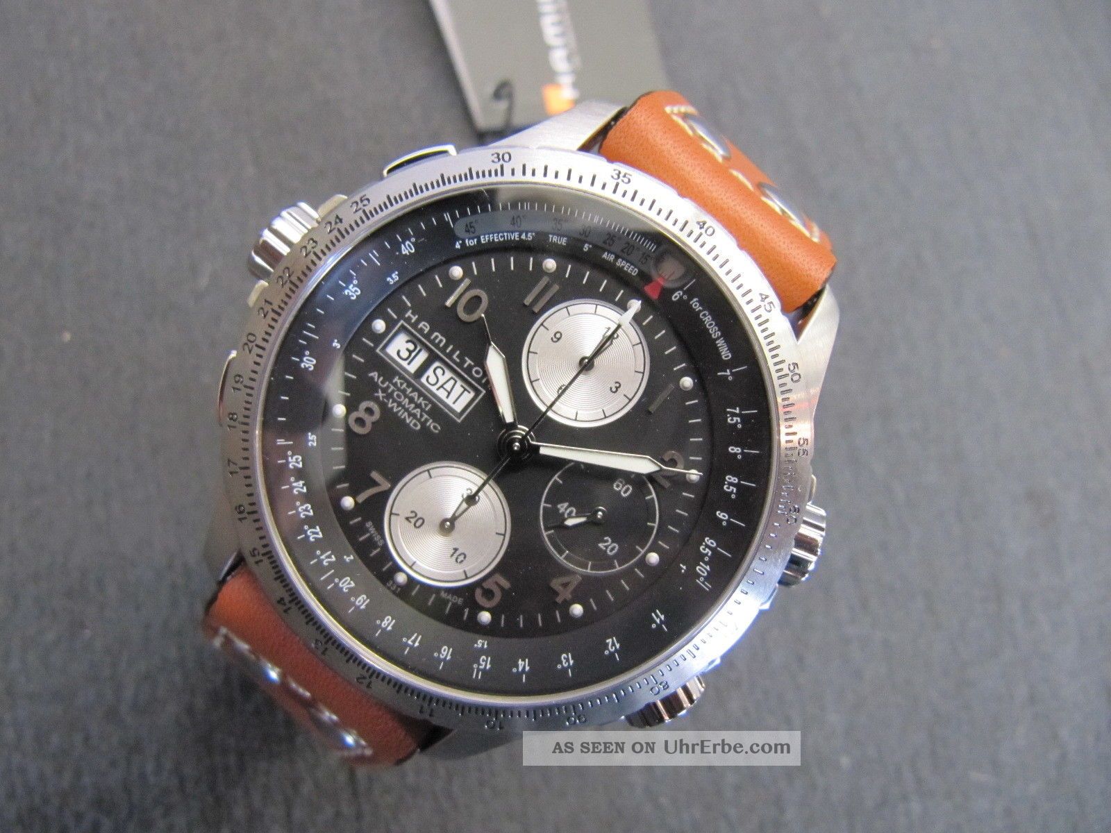 Hamilton Khaki X - Wind Automatik Chronograph Fliegeruhr ...