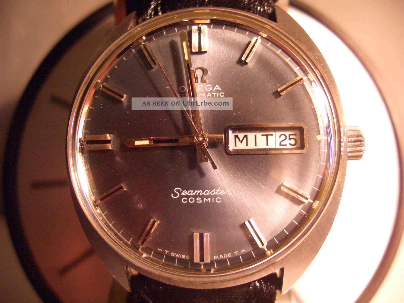 Omega Seamaster Cosmic Day Date Ref. 166036 - Tool 107 Werk 752 Rot ...