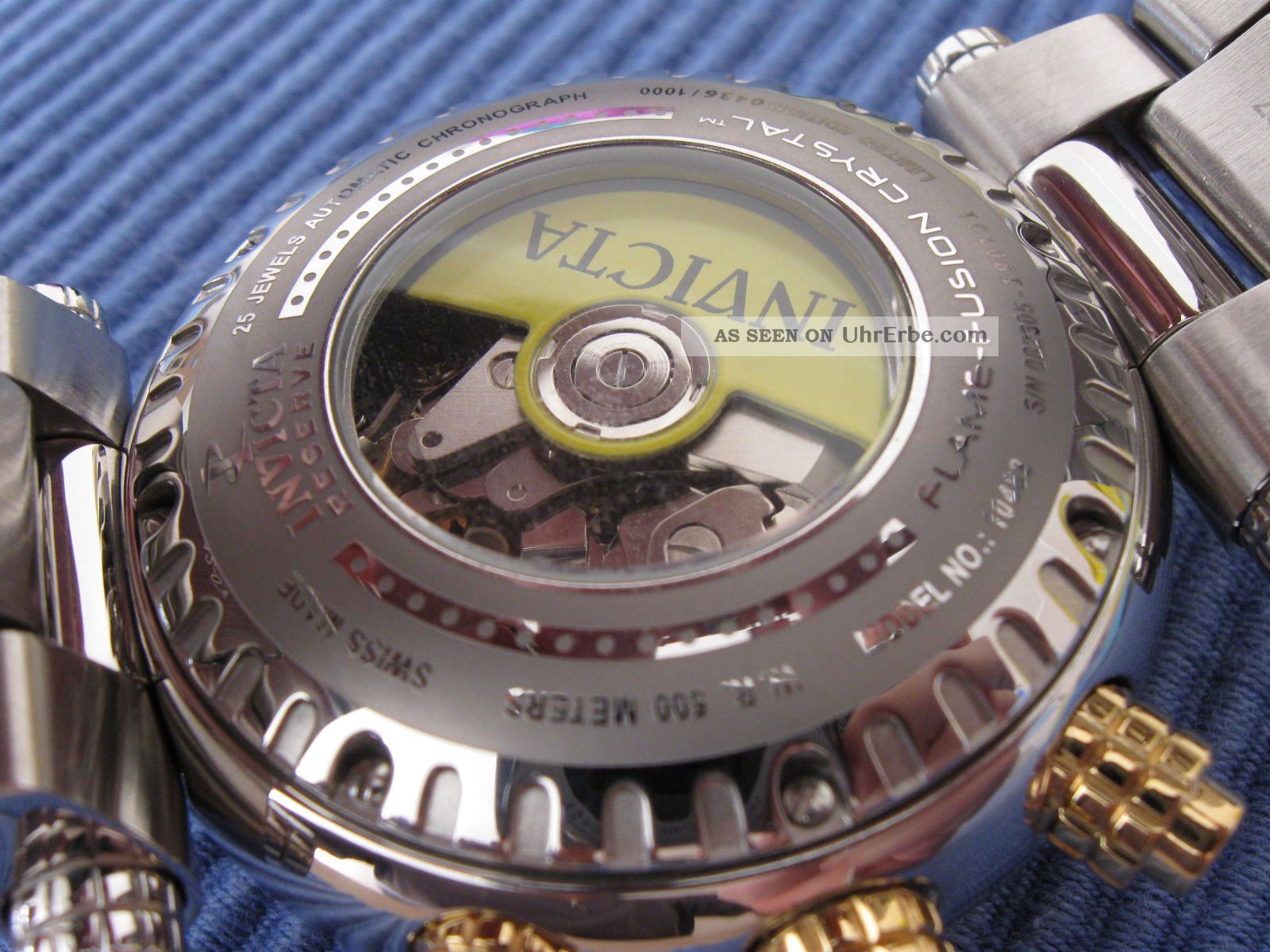 Invicta Subaqua Noma I Swiss Made Automatik Chronograph Eta Valjoux 7750