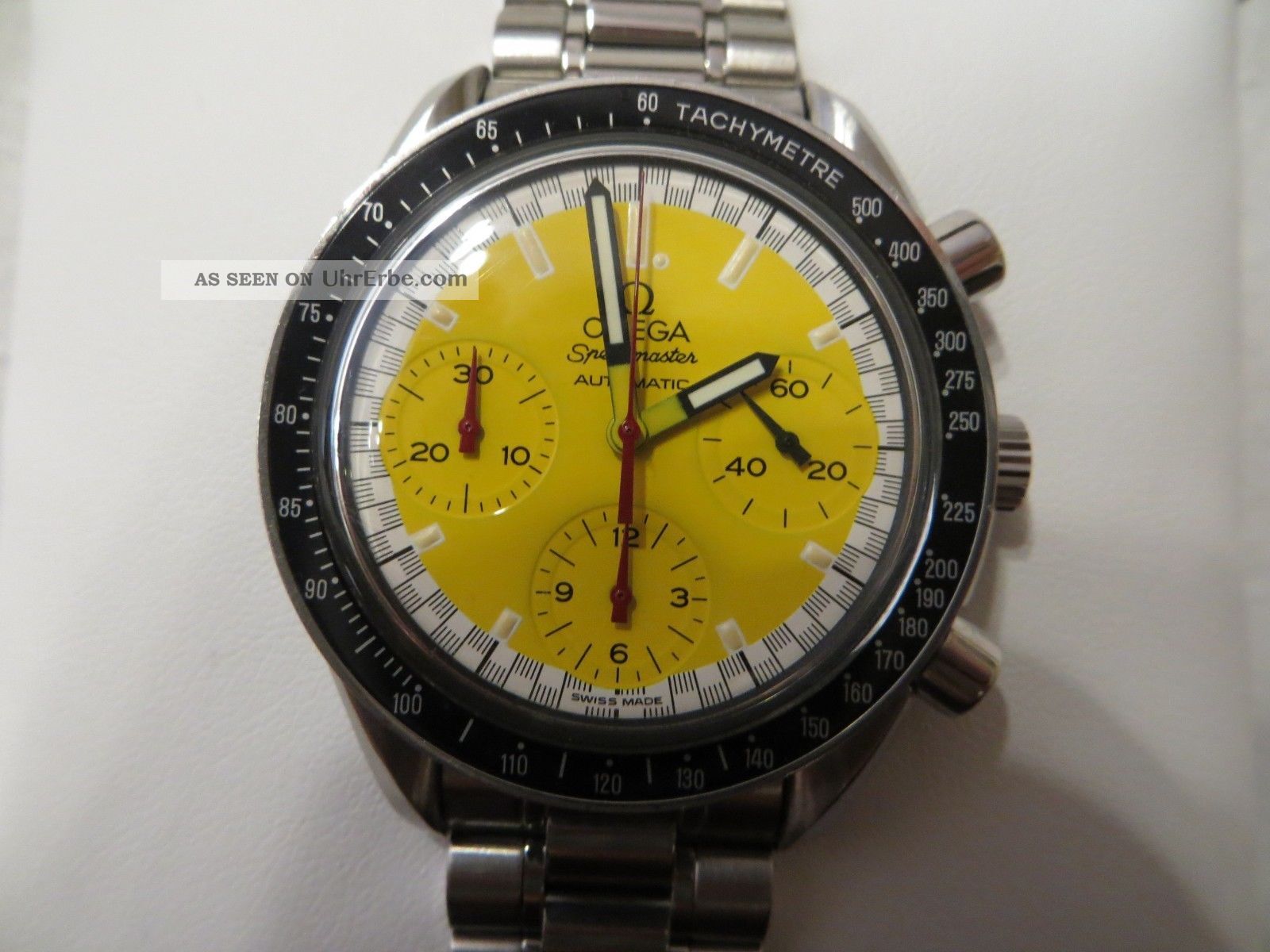 Omega - Speedmaster - Chronograph - Michael Schumacher - Racing Edition ...