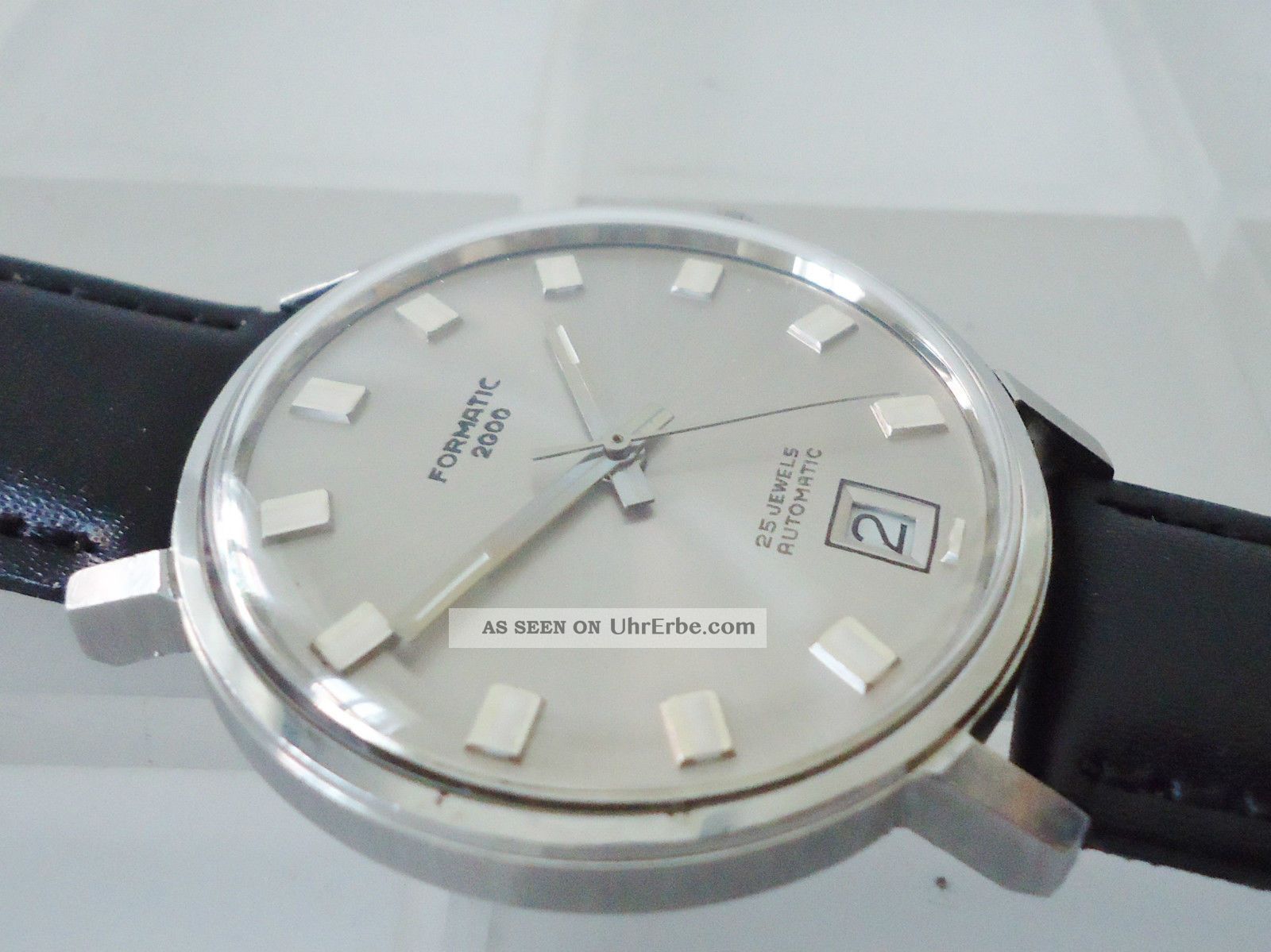 Formatic 2000 Automatic 25 Jewels Puw Cal. 1561 Edelstahlgehäuse (rp)