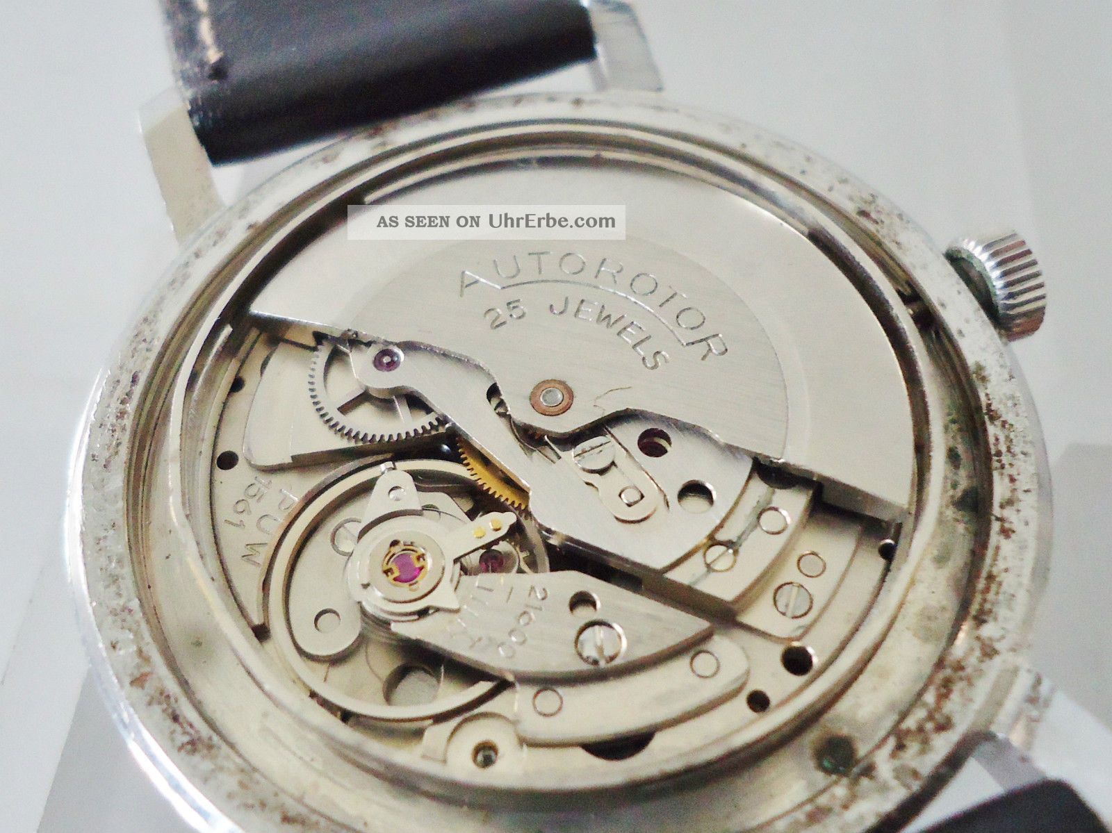 Formatic 2000 Automatic 25 Jewels Puw Cal. 1561 Edelstahlgehäuse (rp)