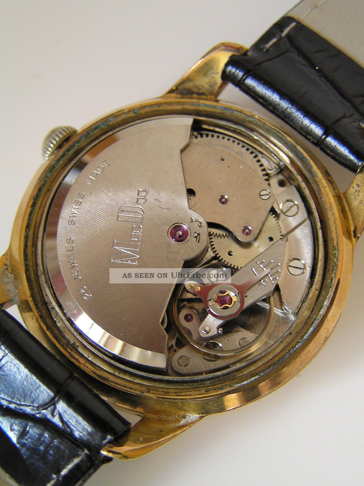 Klassische Mudu Doublematic Automatik Herrenuhr - Bidynator Felsa 692