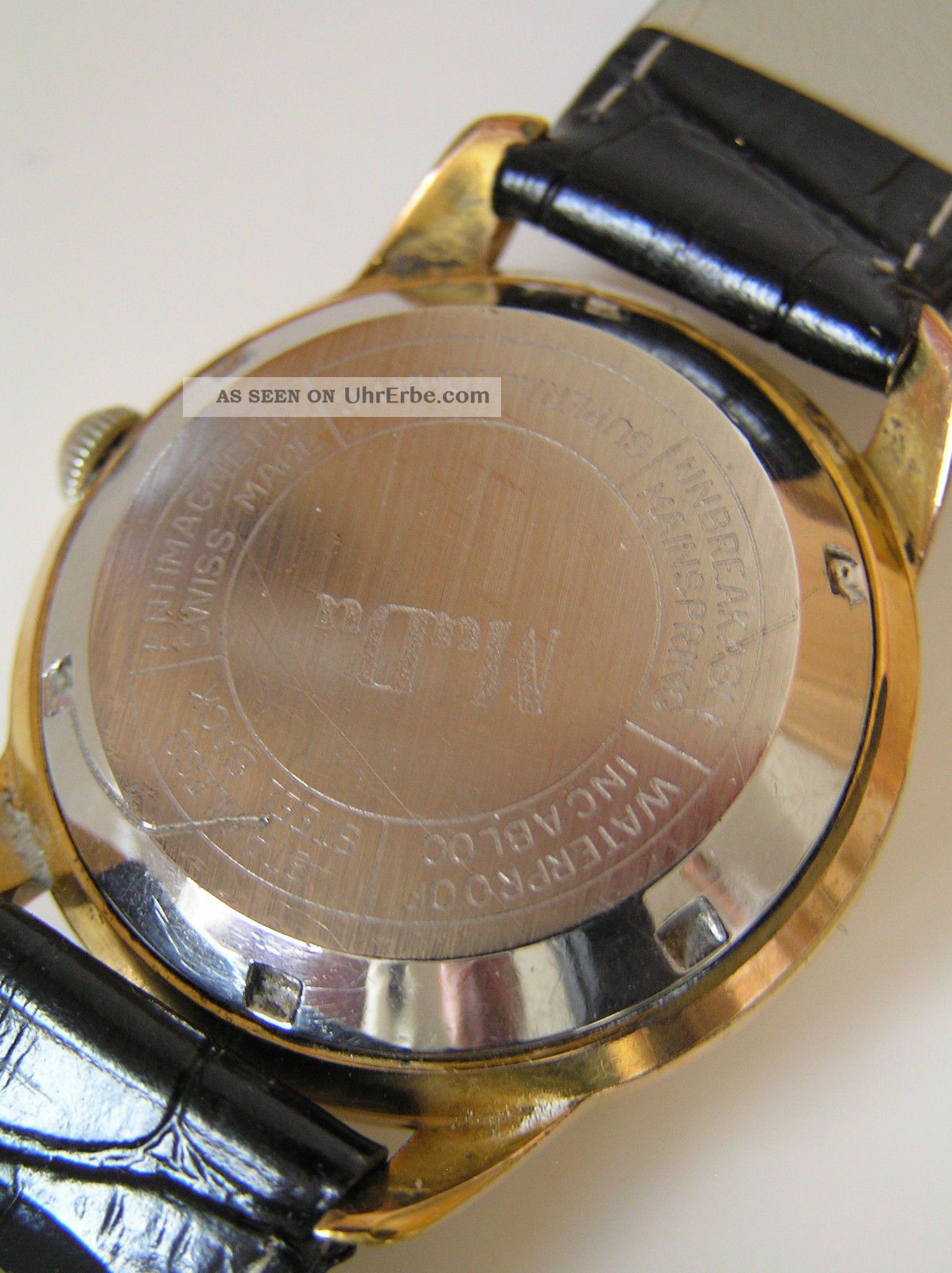 Klassische Mudu Doublematic Automatik Herrenuhr - Bidynator Felsa 692