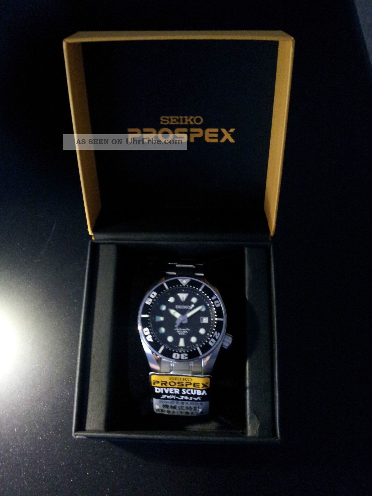 Seiko Sbdc001 Sumo Prospex Scuba Herrenuhr Edelstahlband Diver Automatik 6r15