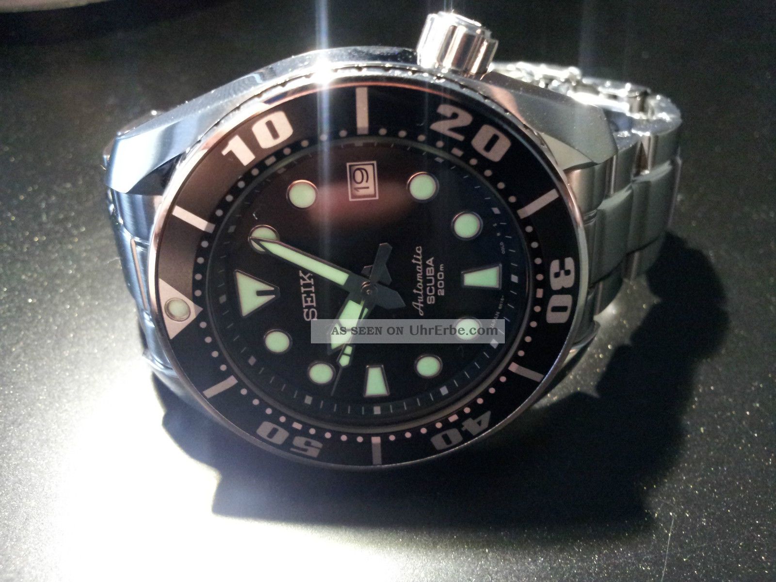 Seiko Sbdc001 Sumo Prospex Scuba Herrenuhr Edelstahlband Diver Automatik 6r15