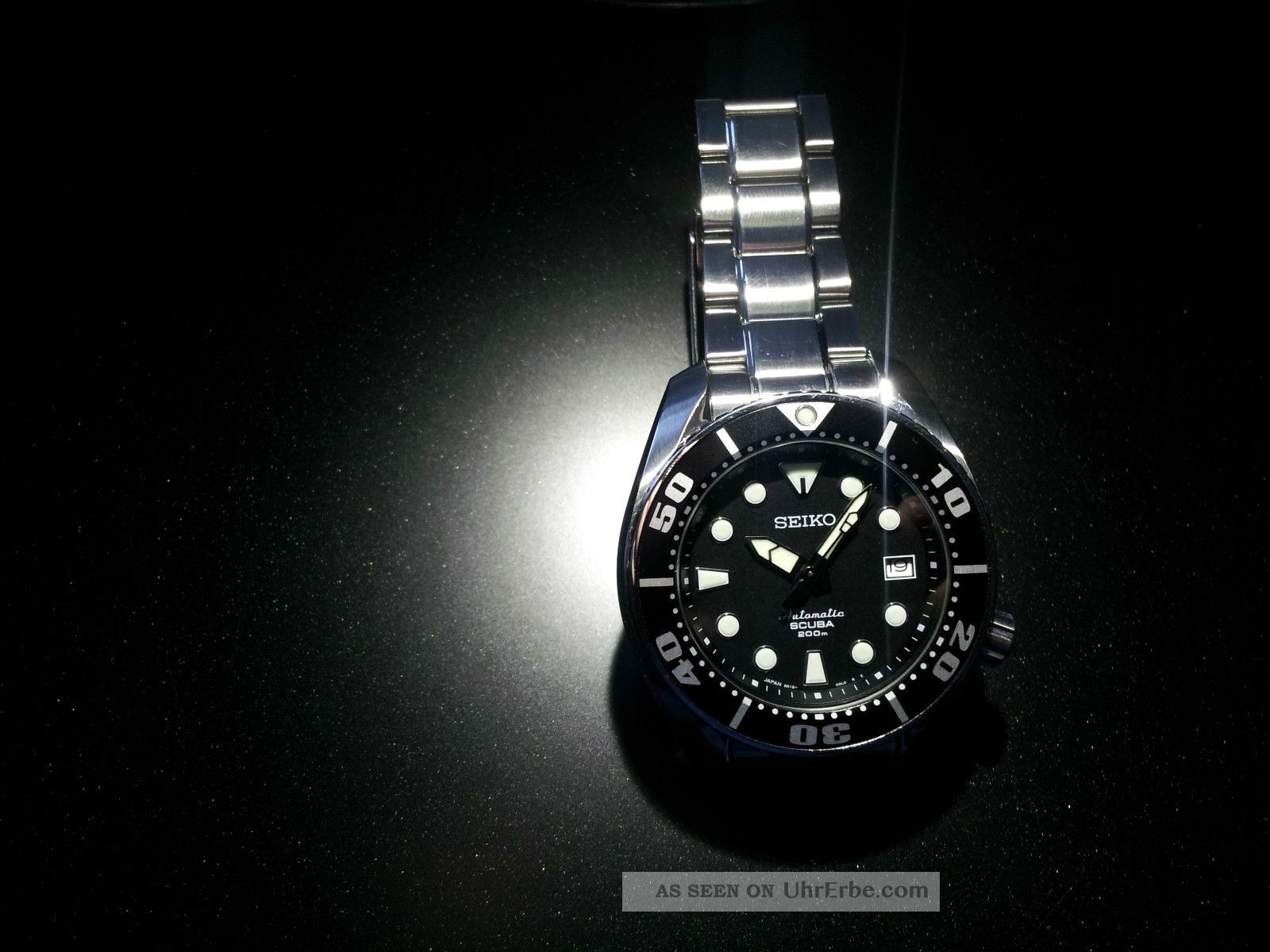 Seiko Sbdc001 Sumo Prospex Scuba Herrenuhr Edelstahlband Diver Automatik 6r15