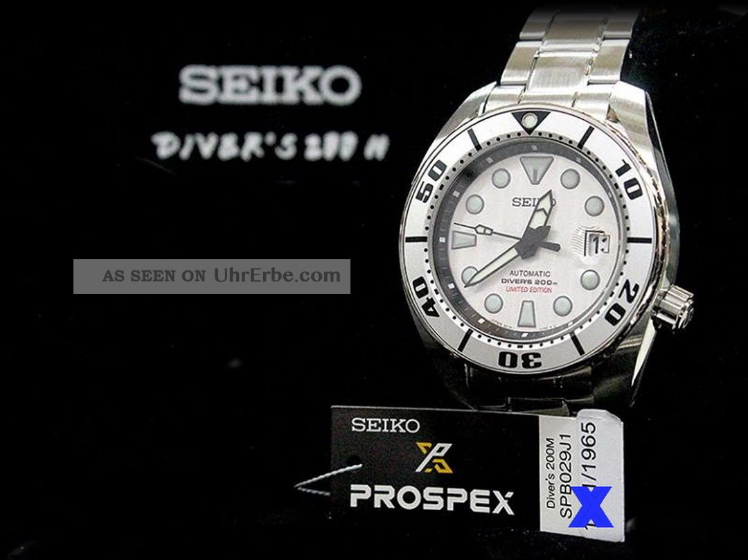 Seiko Sumo Limited Edition White / Silver Nos