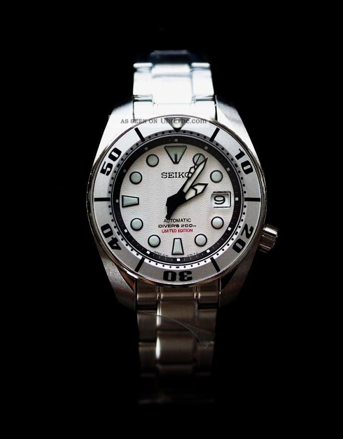 Seiko Sumo Limited Edition White / Silver Nos