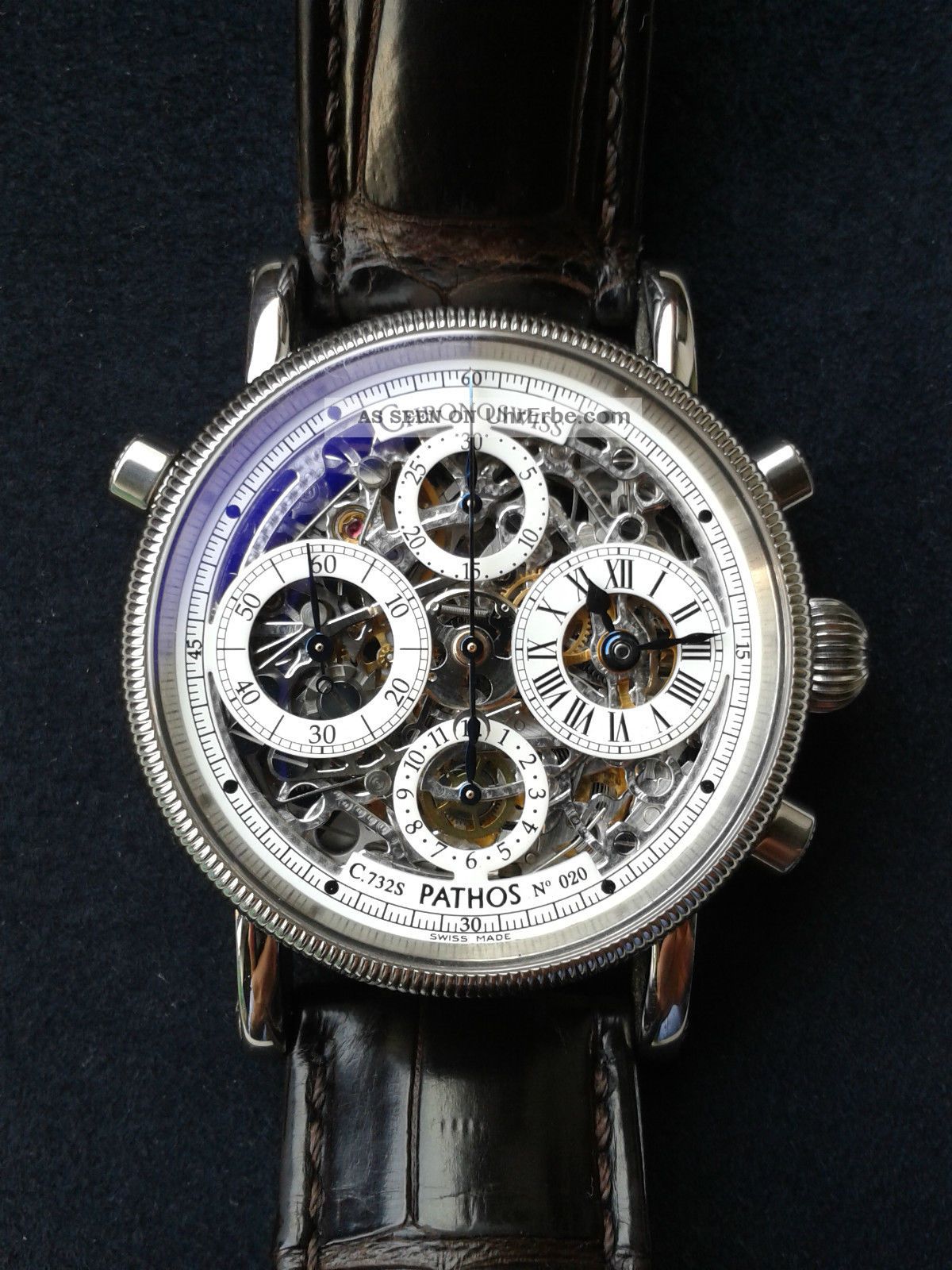 Chronoswiss Pathos Aus Stahl Ch 7323 S Rattrapante