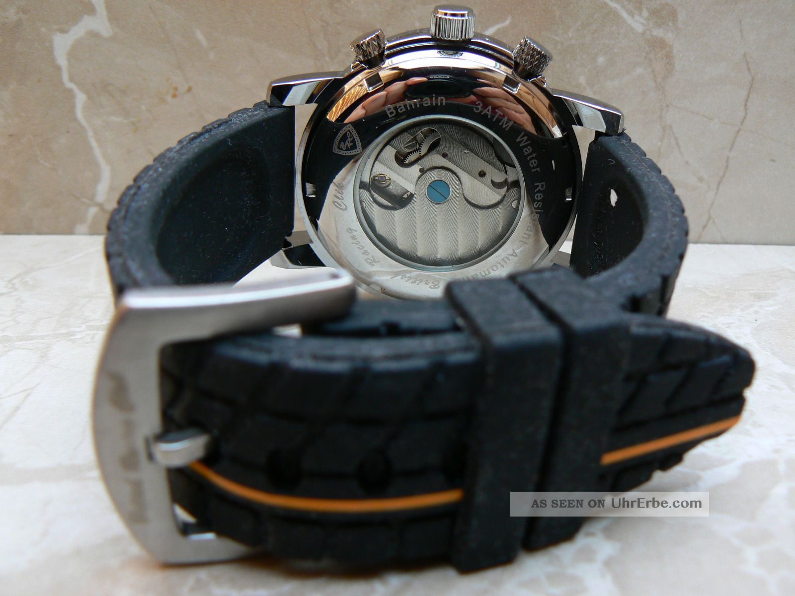 British Racing Club " Bahrain“ Sportliche Automatikuhr Chronograph Uhr