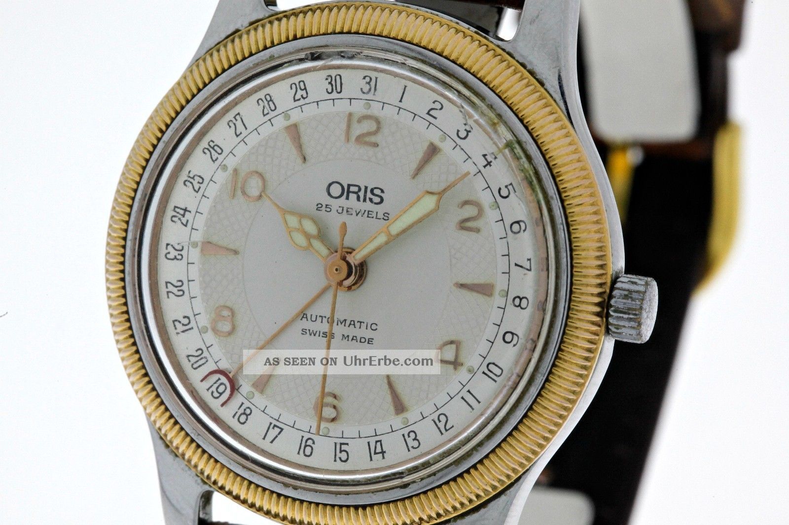 Oris Big Crown Pointer Date Referenz 7463b Automatik Herren 36 Mm ...