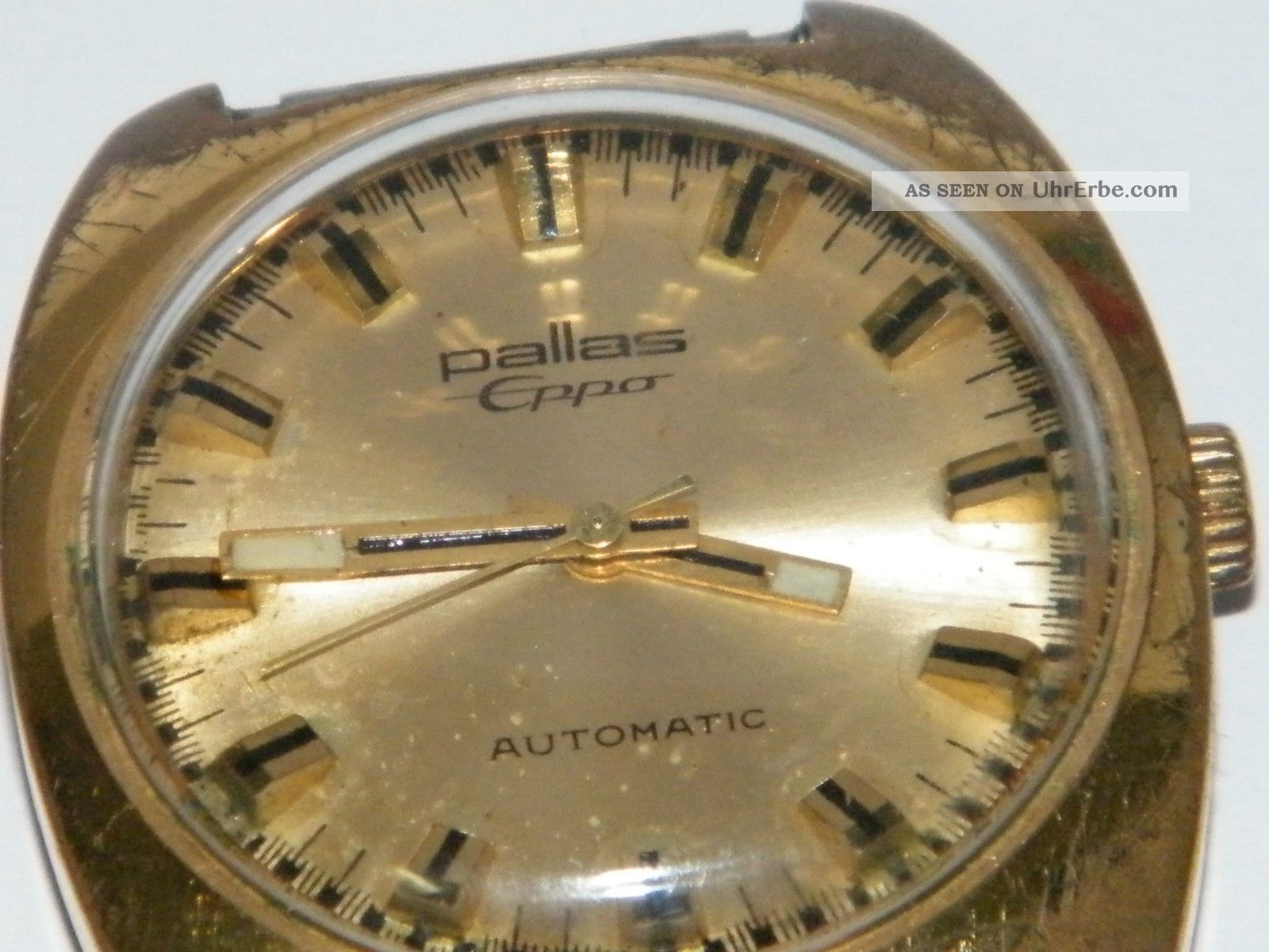 Pallas Eppo Automatic Vintage Wrist Watch, Montre, Saat Repair, Kaliber 790