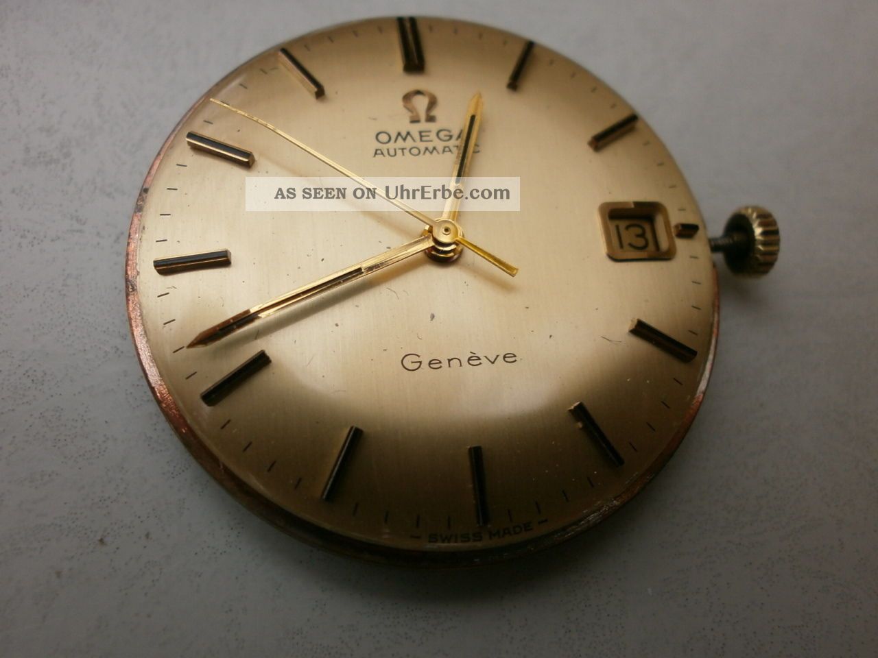 Omega Automatic Geneve Swiss Made Werk 565 Uhrwerk Mechanisch ...