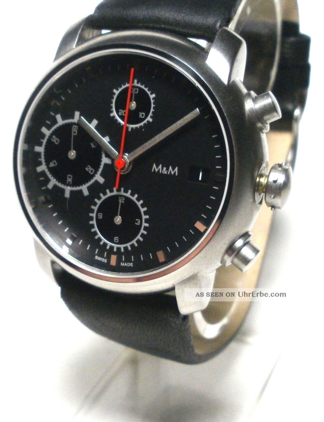 M&m - Herren Automatic Chronograph - Kal. Valjoux / Eta 7750 - Neuwertig