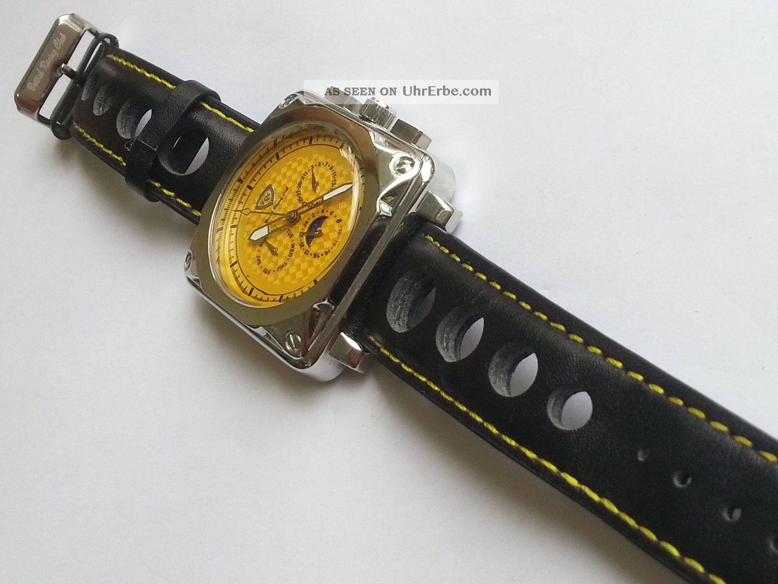 British Racing Club " Montreal " Automatikuhr Mit Rallye Armband Und ...