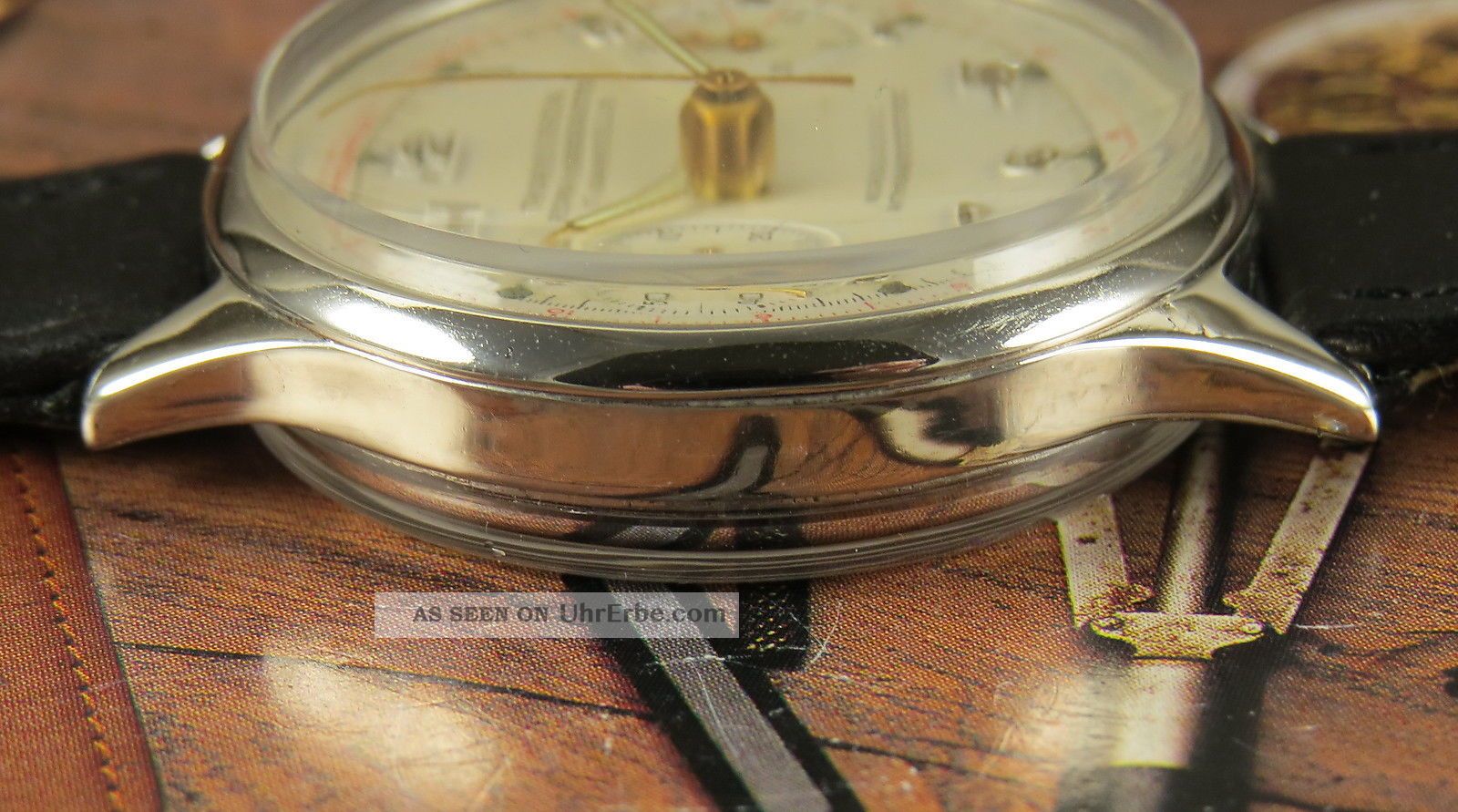 Thoresen - Orator Schweizer Chronograph Mit Sichtboden 40er J.