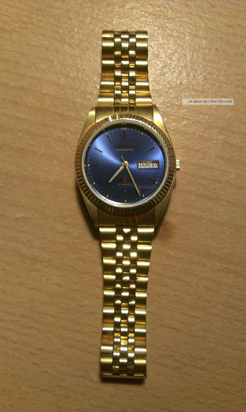 Herren Armbanduhr Citizen 21 Juwels 8200 - R02092 Rc