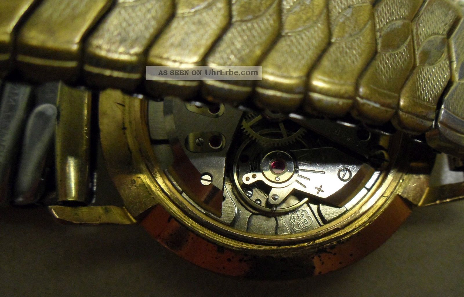 Mudu Watch Swiss 1950 Fef 310 / 21jewels Läuft Nur Kurz