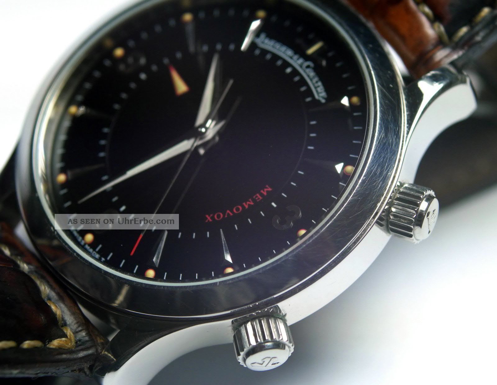 Jaeger Lecoultre Master Memovox Reveil Alarm 144. 8. 94. S Sehr Selten