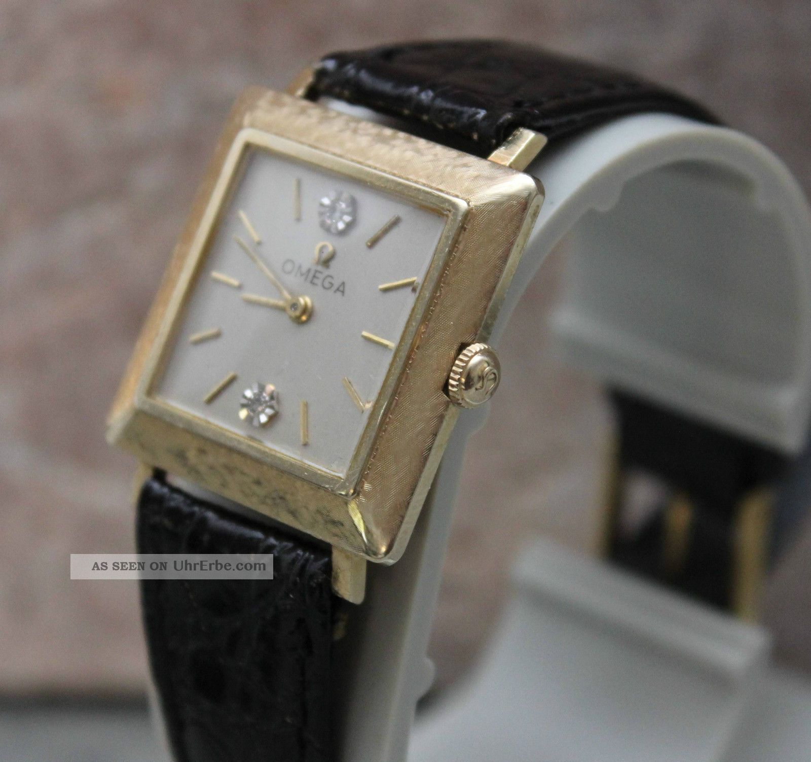 Herren Luxus Armbanduhr Von Omega 585 Gelb Gold, 14 K Gehäuse