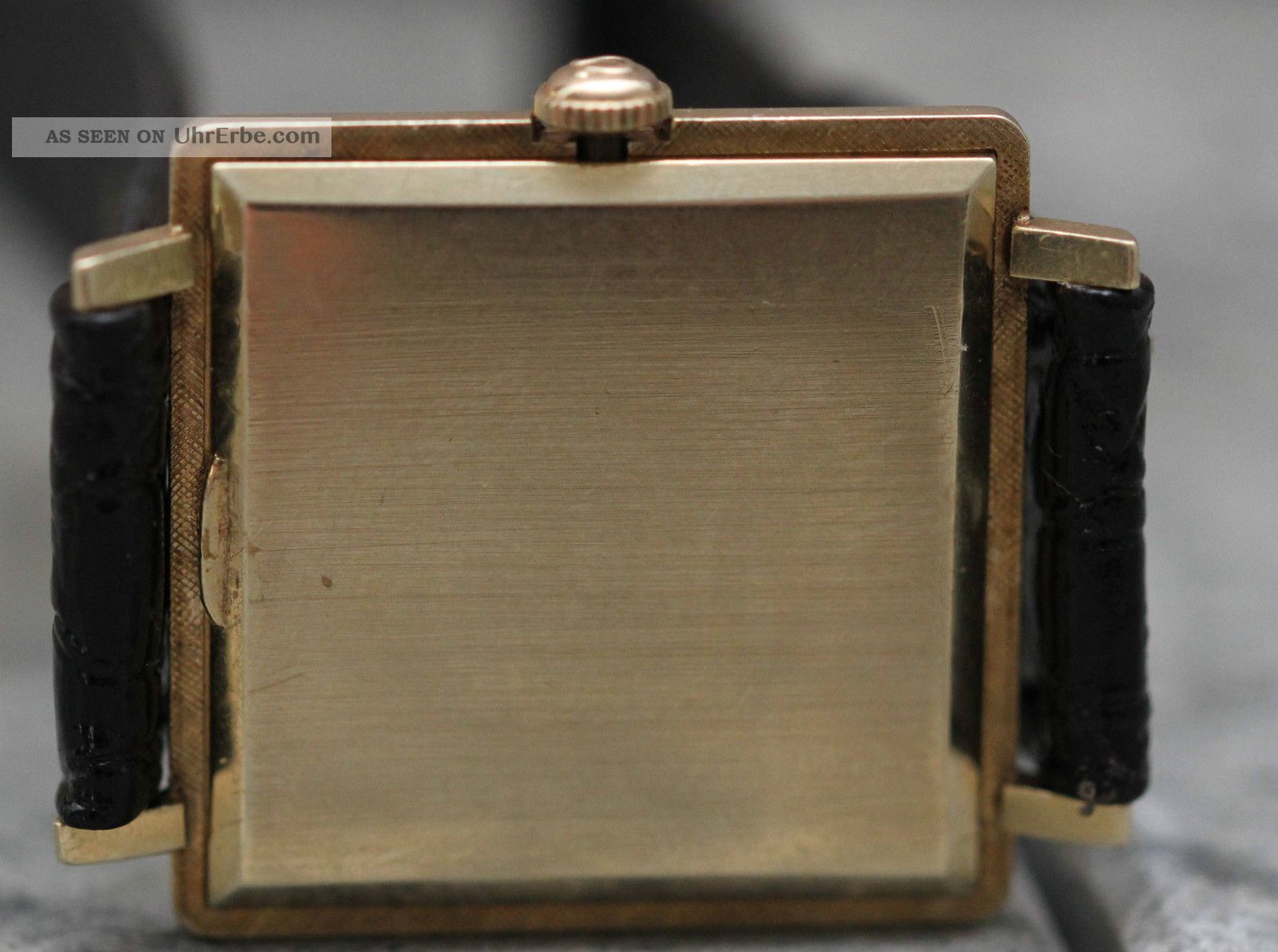 Herren Luxus Armbanduhr Von Omega 585 Gelb Gold, 14 K Gehäuse