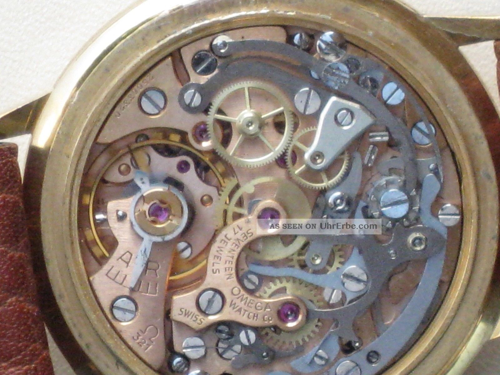 Omega Chronograph 321 Case 101. 010 From 1965
