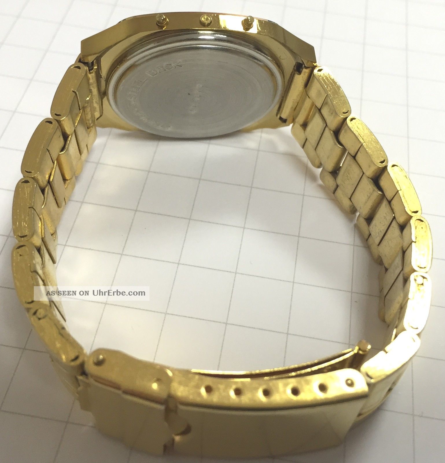 Nos Ruhla Chronograf Digital Lcd Vintage 80er Rare