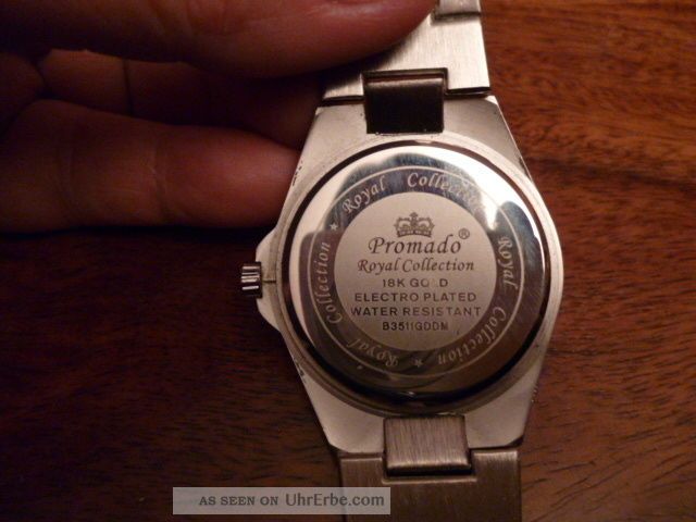 Promado Estasiato Quartz Citizen Uhrwerk Tag & Datum Ovp