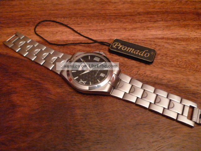 Promado Estasiato Quartz Citizen Uhrwerk Tag & Datum Ovp