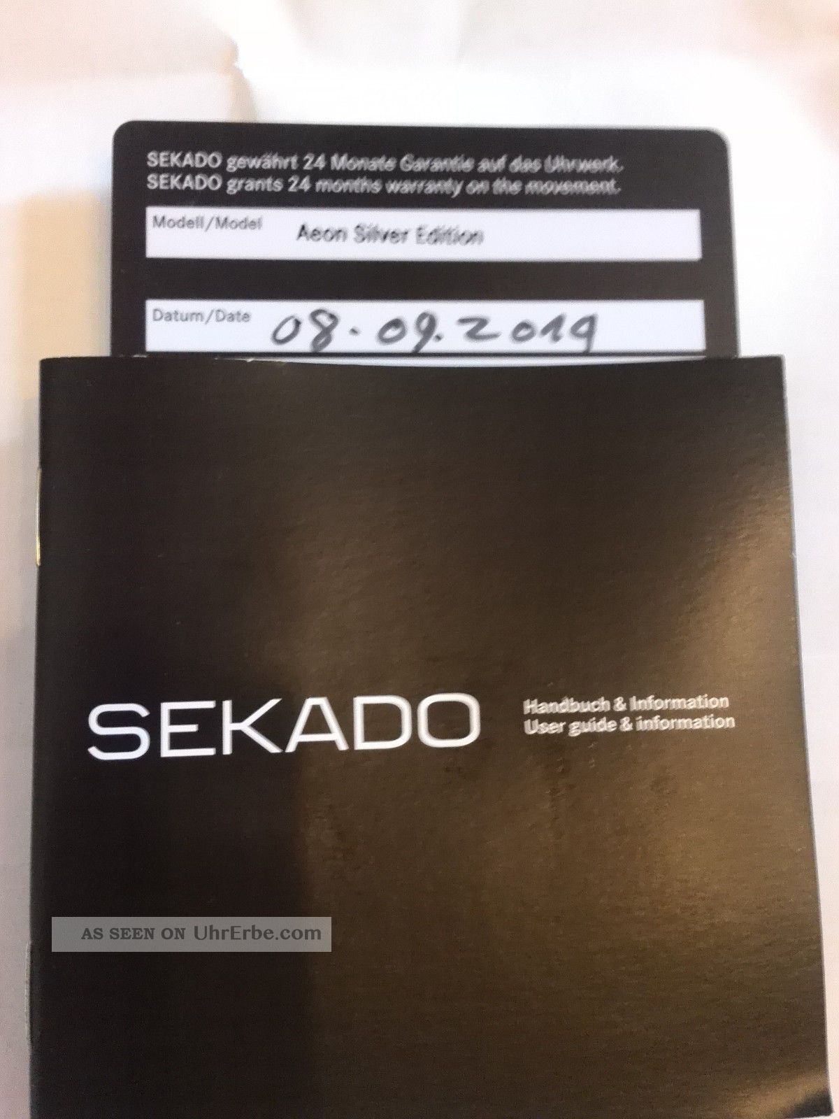 Sekado Aeon Silver Edition Taucher Herren Uhr Taucheruhr Herrenuhr Diver