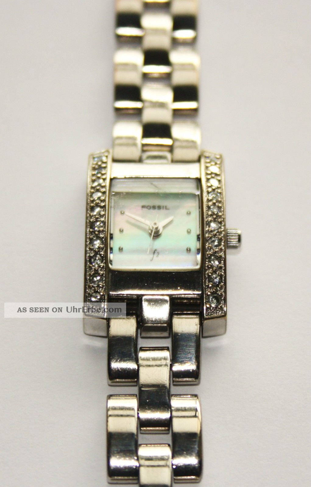 Damenuhr Fossil F2 Es - 9008 Edelstahl Armband Tmi Werk Mit Neuer ...