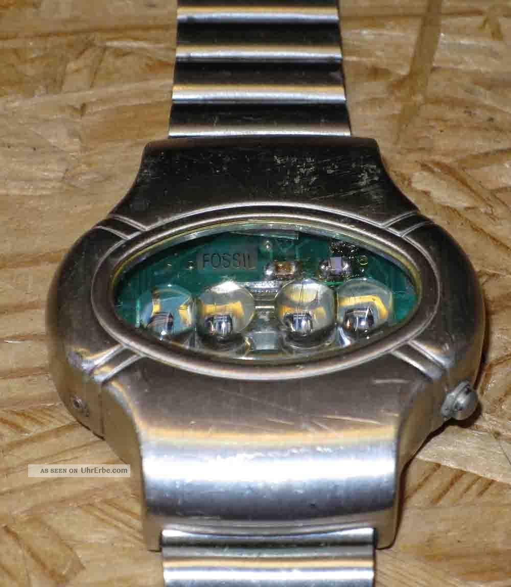 Armbanduhr Fossil 2002 Jr - 7751 Led Anzeige