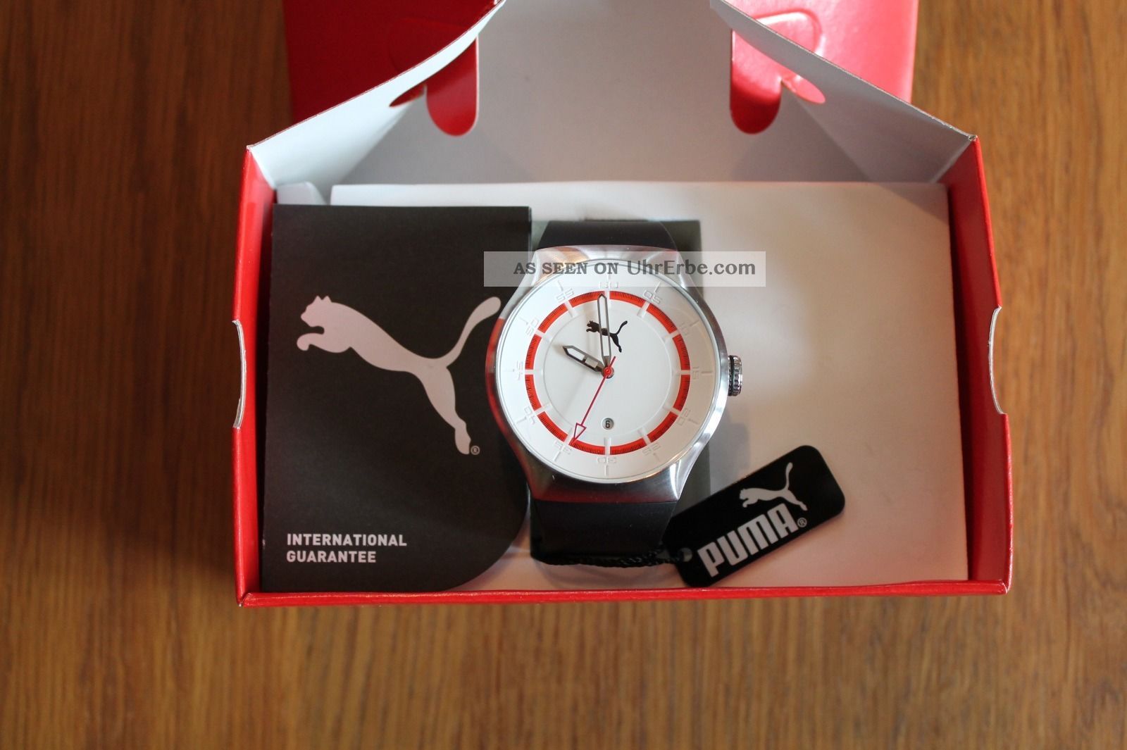 Puma Time Xl Speaker 3 Hd Silver White Armbanduhr Pu102551001