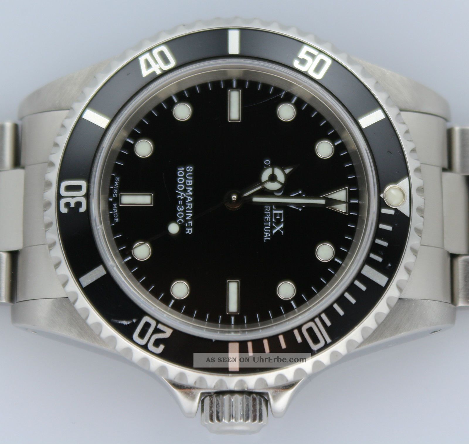 Rolex Submariner No - Date Steel 14060 Black Dial P - Serial 2000