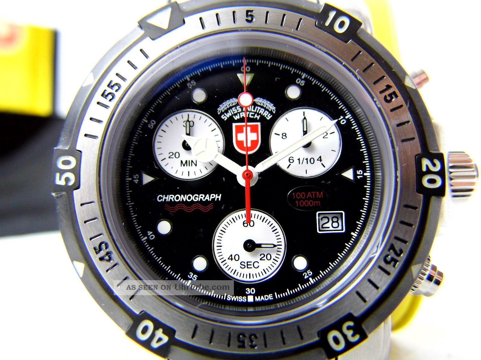 Cx Swiss Military Watch™ Seewolf I Limited Edition Eta G10. 711 1000m ...