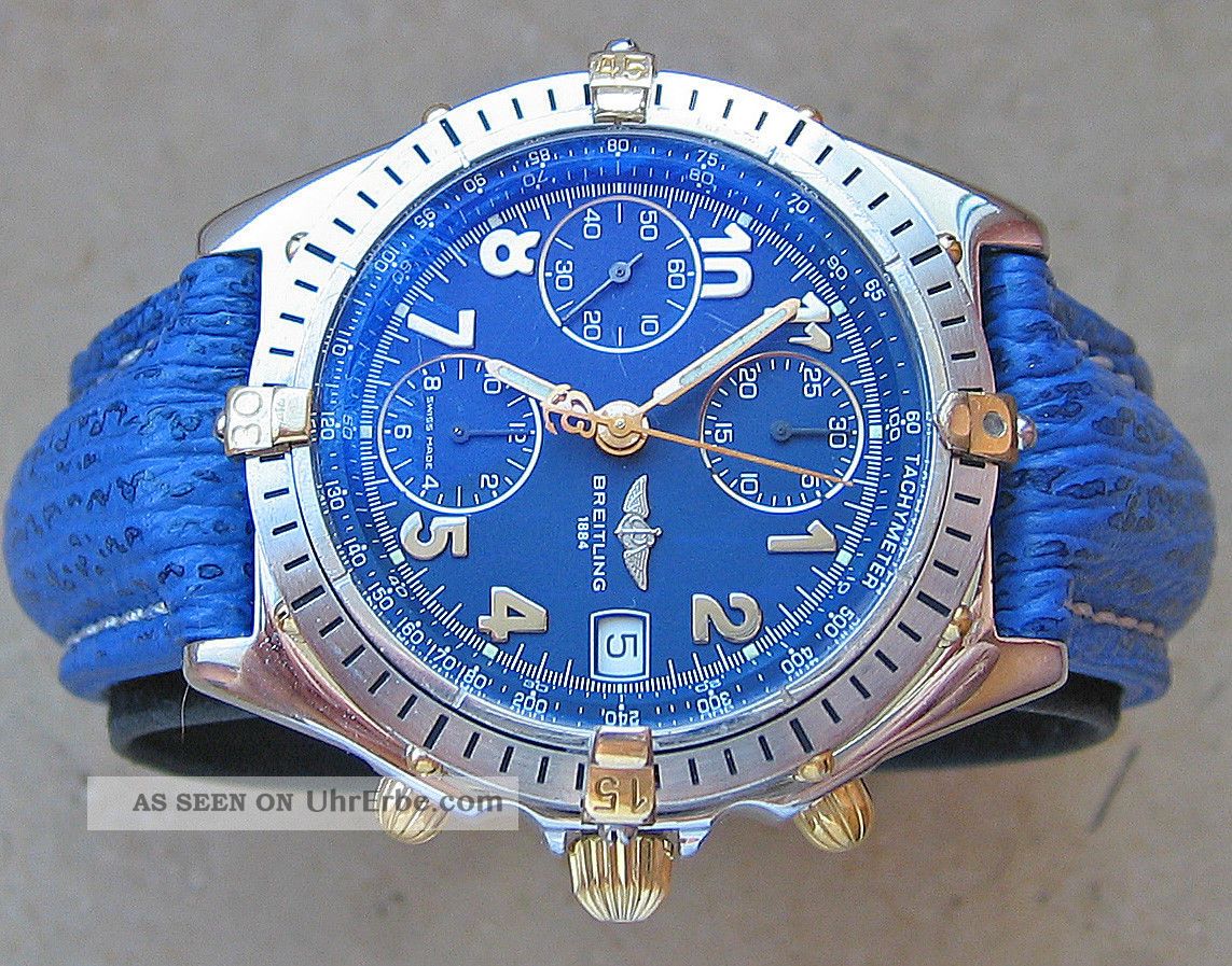 Luxusuhren Luxusuhr Chronograph Breitling Chrono Chronomat Herren Uhr ...